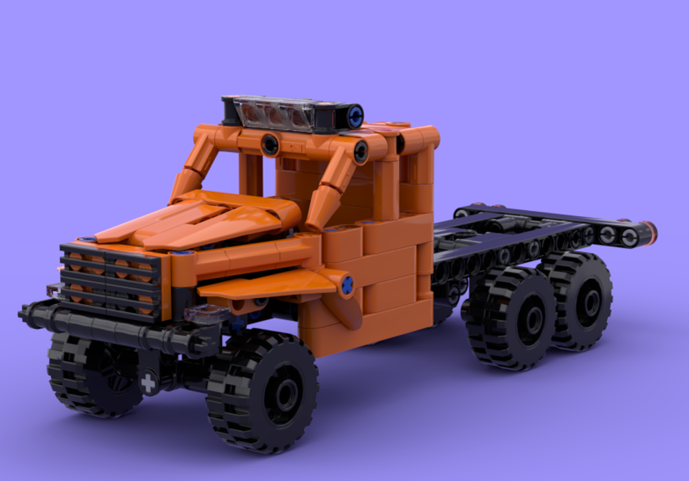 LEGO MOC Ural next by quattro_works by _Electro_ | Rebrickable - Build with LEGO