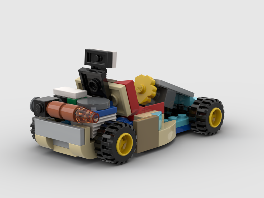 LEGO MOC 10698 - Go Cart by ChiLegGodt | Rebrickable - Build with LEGO