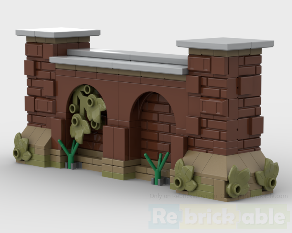 LEGO MOC Modular Retaining Brick Walls (Small) by LilyMakesThings ...