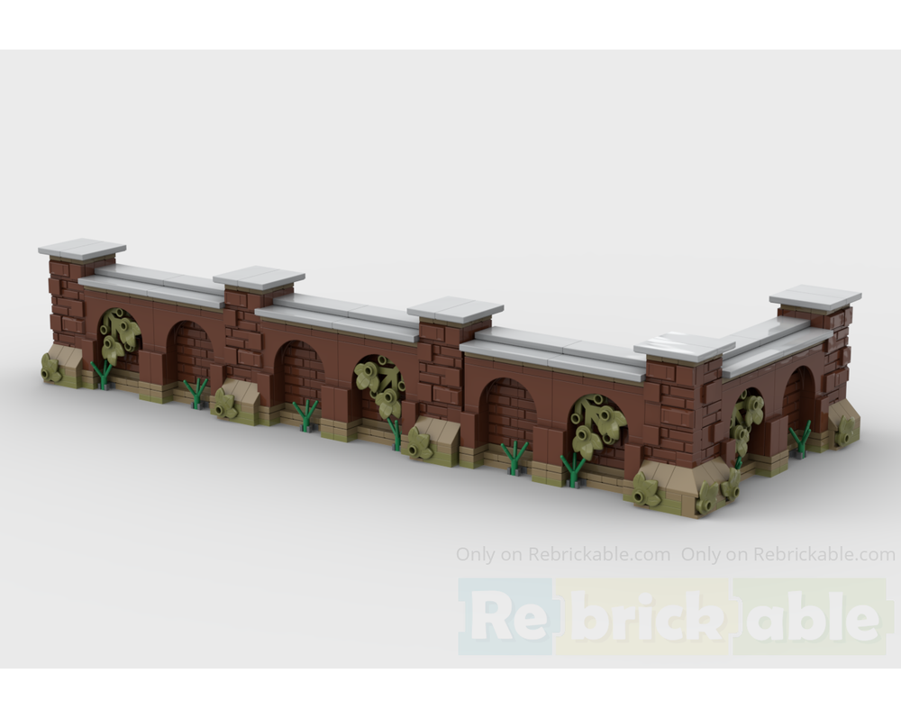 LEGO MOC Modular Retaining Brick Walls (Small) by LilyMakesThings ...