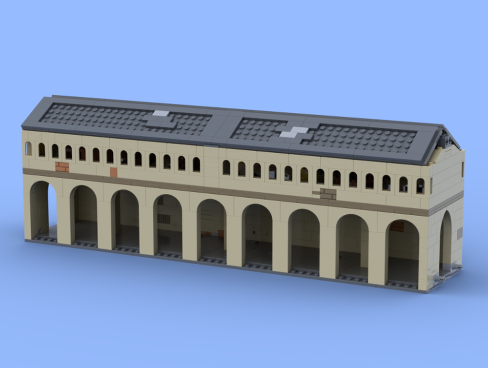 LEGO MOC Lego hogwarts bell tower corridor by raviolifarmer ...