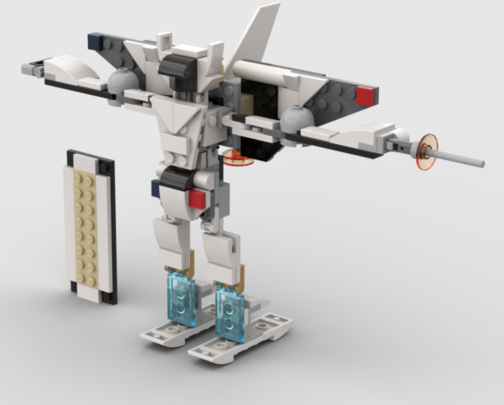 LEGO MOC Space Super Robot by Superfroakie | Rebrickable - Build with LEGO