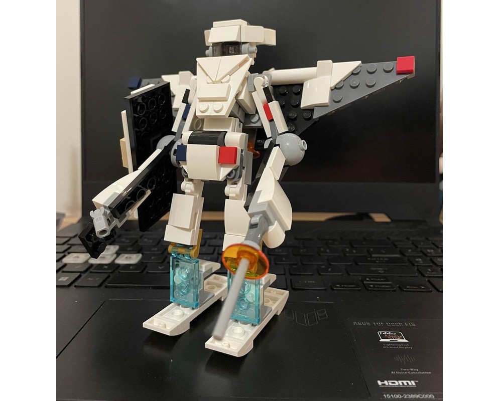 Lego Moc Space Super Robot By Superfroakie Rebrickable Build With Lego