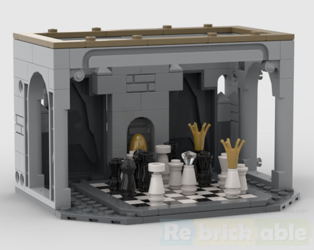 LEGO MOC Harry Potter Modular the Wizard Chess Challenge by Joseph Liu ...