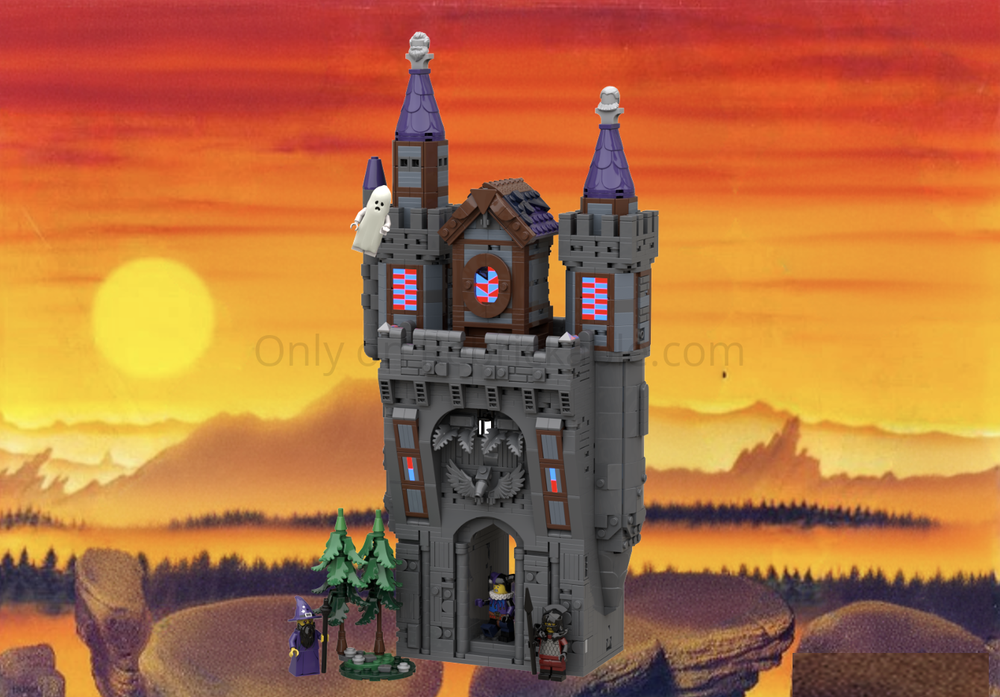 LEGO MOC The Wizards' Castle by raguidel | Rebrickable - Build with LEGO
