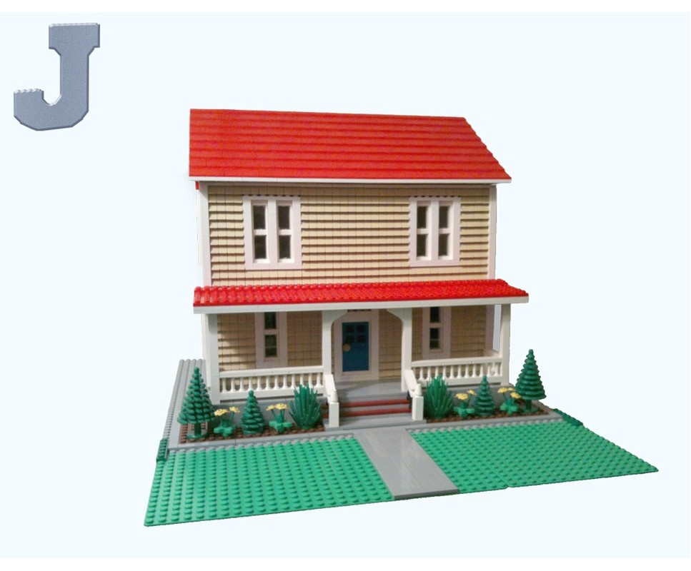 LEGO MOC Simple Farm House Michael Meyers' Halloween by jaystepher ...