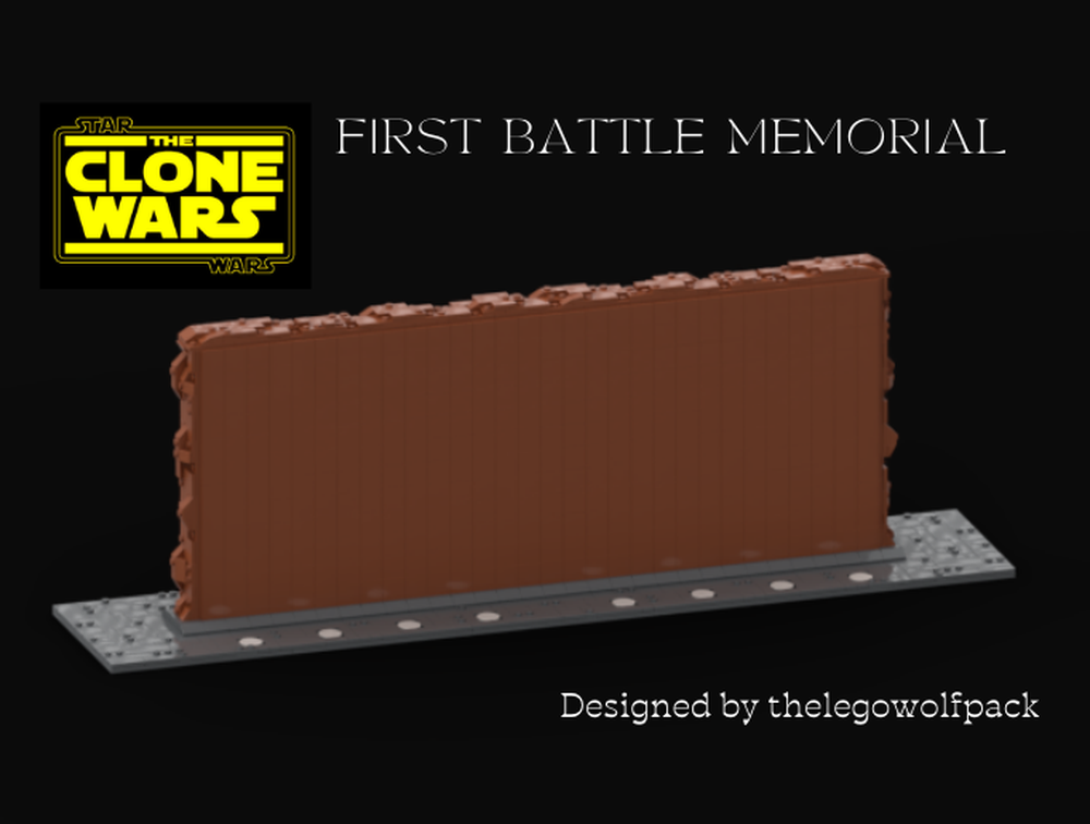 LEGO MOC-195820 First battle memorial by thelegowolfpack | Rebrickable ...