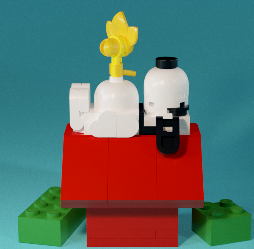 LEGO MOC Snoopy by jheewee | Rebrickable - Build with LEGO