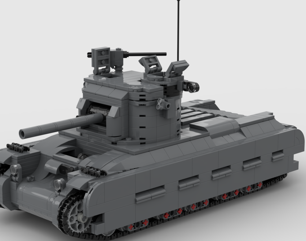 LEGO MOC Matilda II by etphhm | Rebrickable - Build with LEGO