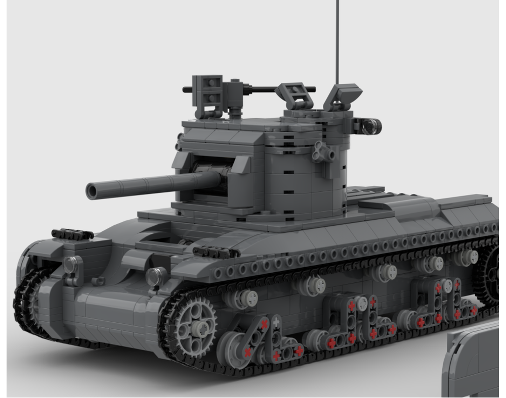 Lego Moc Matilda Ii By Etphhm Rebrickable Build With Lego