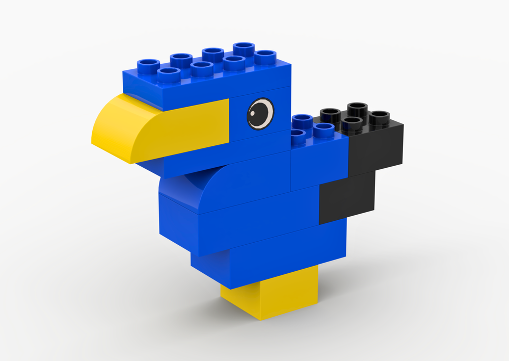 LEGO MOC Blue Bird by The Bobby Brix Channel | Rebrickable - Build with ...