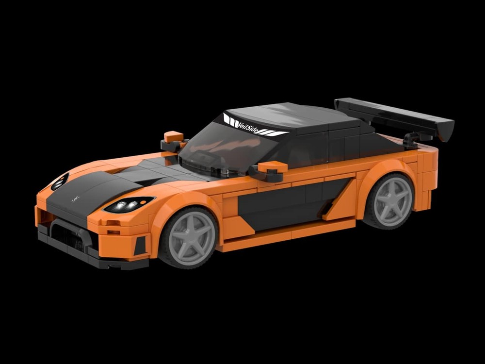 LEGO MOC Fast and Furious: Tokyo Drift Han's Mazda Rx7 Veilside by IAY ...
