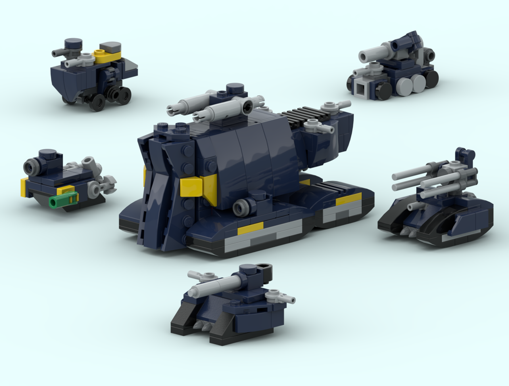 LEGO MOC Xylvania Micro Ground Vehicles Pack by Lord_British ...