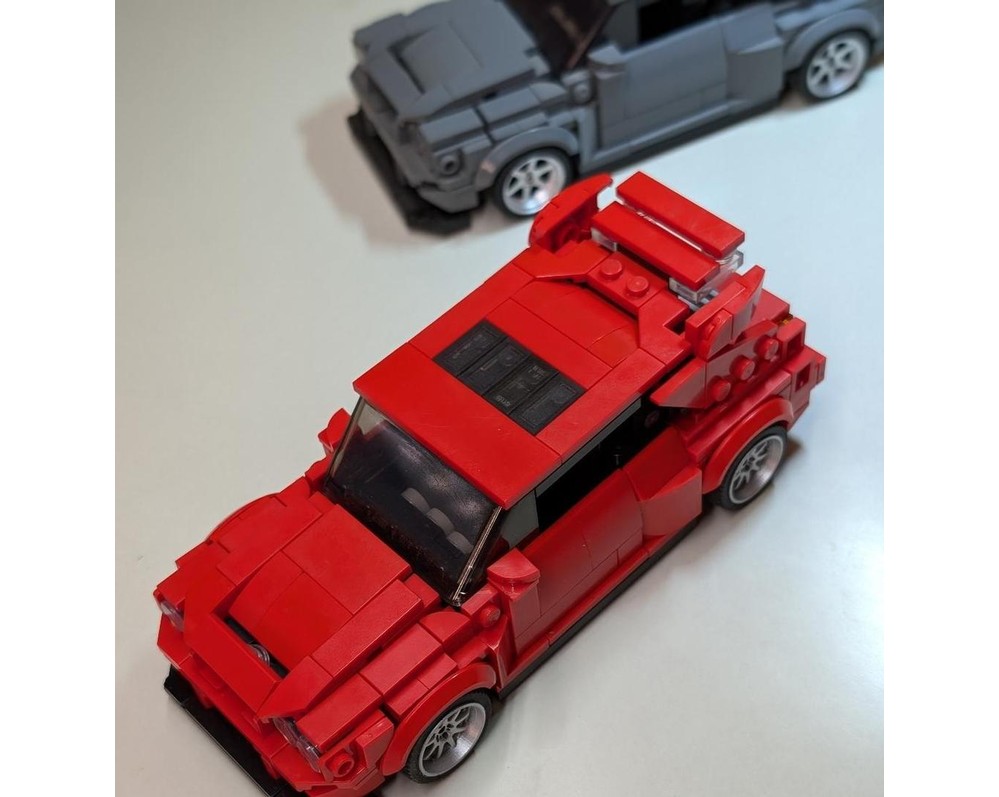 LEGO MOC Lancia Delta UE4 RTX Project - Red by hwb_mocs | Rebrickable ...
