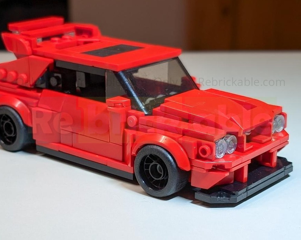 LEGO MOC Lancia Delta UE4 RTX Project - Red by hwb_mocs | Rebrickable ...