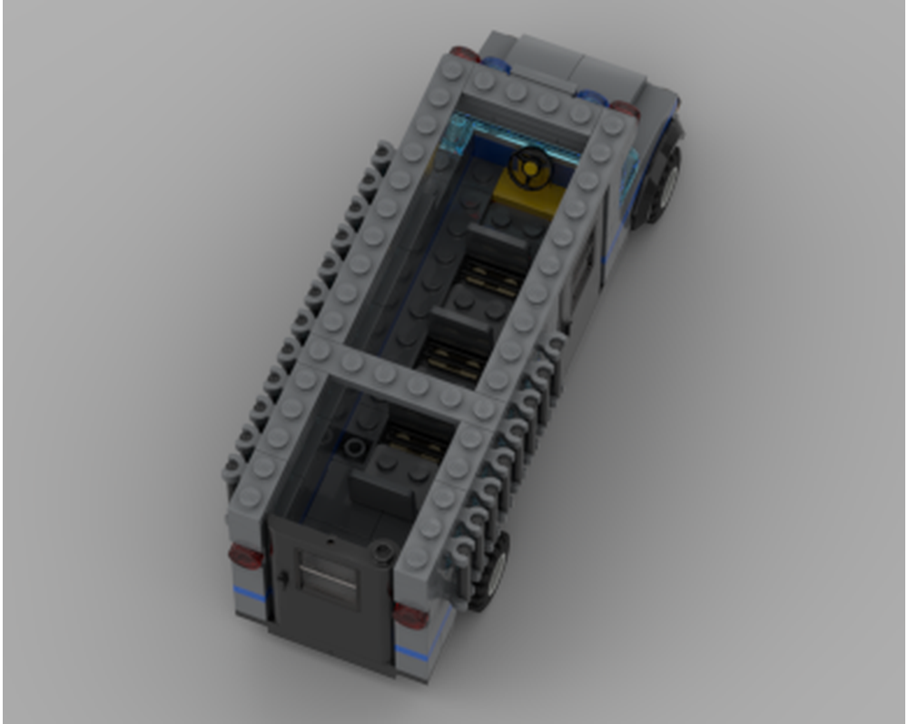 LEGO MOC-195880 Prison Transport Bus by leeggoo_Creator | Rebrickable ...