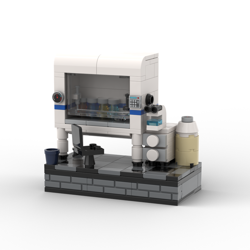 LEGO MOC Biosafety Cabinet by Quoddity | Rebrickable - Build with LEGO