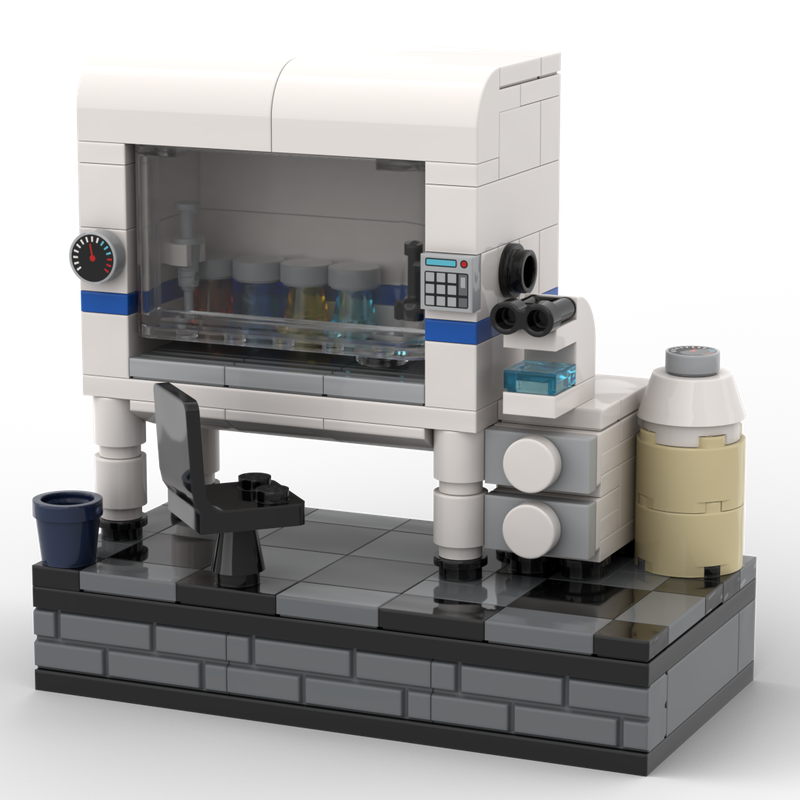 LEGO MOC Biosafety Cabinet by Quoddity | Rebrickable - Build with LEGO