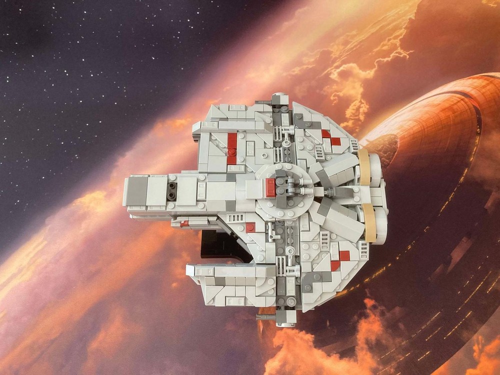Lego Moc Kotor Ebon Hawk Midi Scale By Creationcaravan Brad Barber