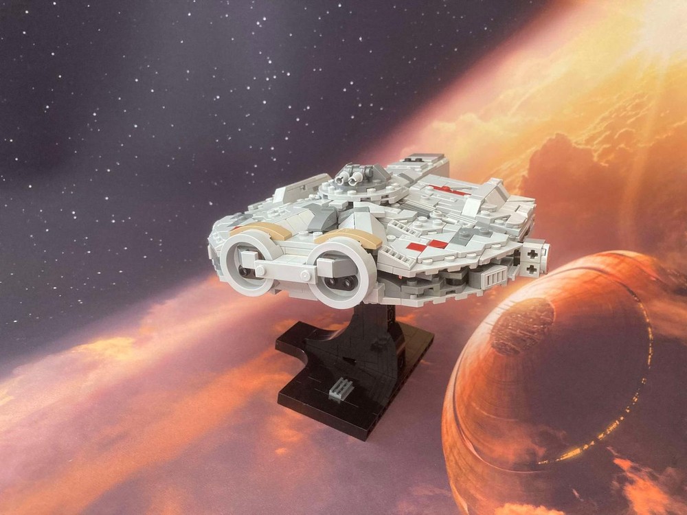 Lego Moc Kotor Ebon Hawk Midi Scale By Creationcaravan Brad Barber