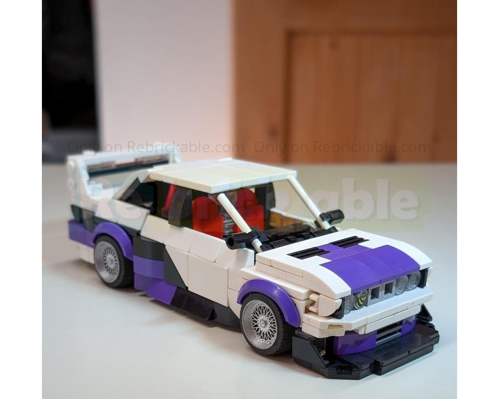 Lego Moc 1986 Bmw E30 M3 Dtm Inspired By Hwbmocs Rebrickable Build