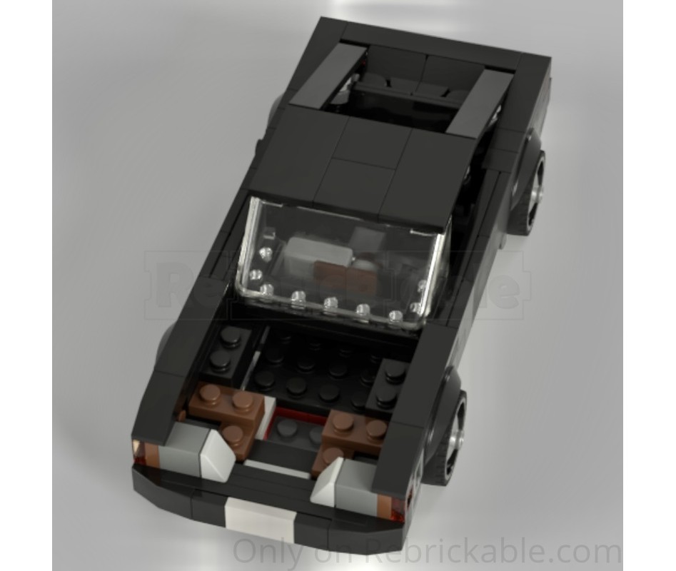 LEGO MOC [FREE] instructions 76912 alternative 1993 foxbody mustang ...