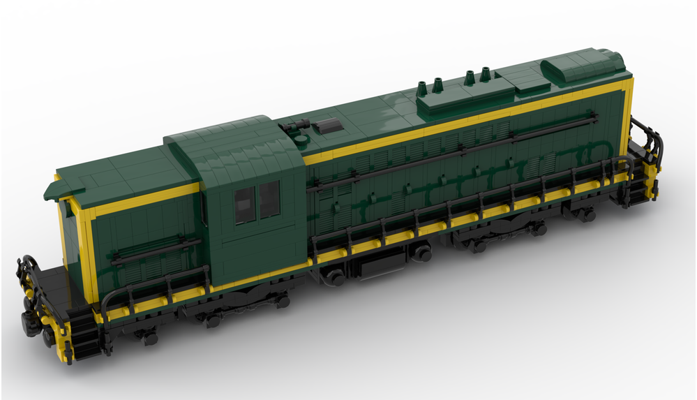 LEGO MOC Diesel locomotive -- A1A-A1A 62001-62100 - Baldwin -- MOC by Mimi68 | Rebrickable ...