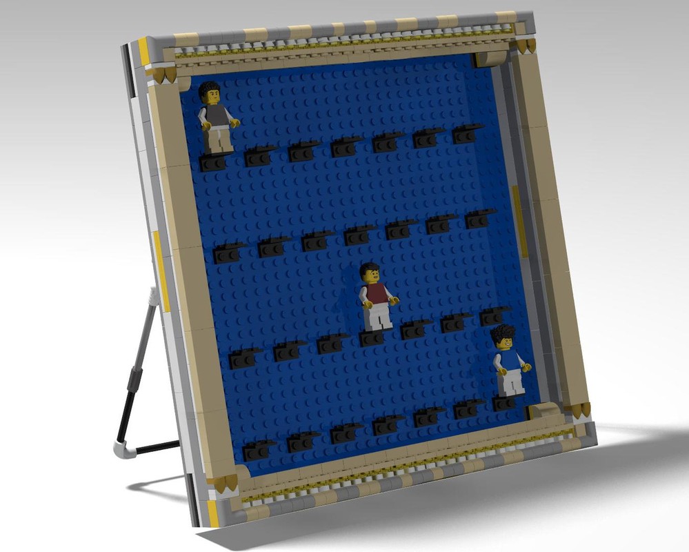 LEGO MOC Minifigures frame by Build Brick | Rebrickable - Build with LEGO