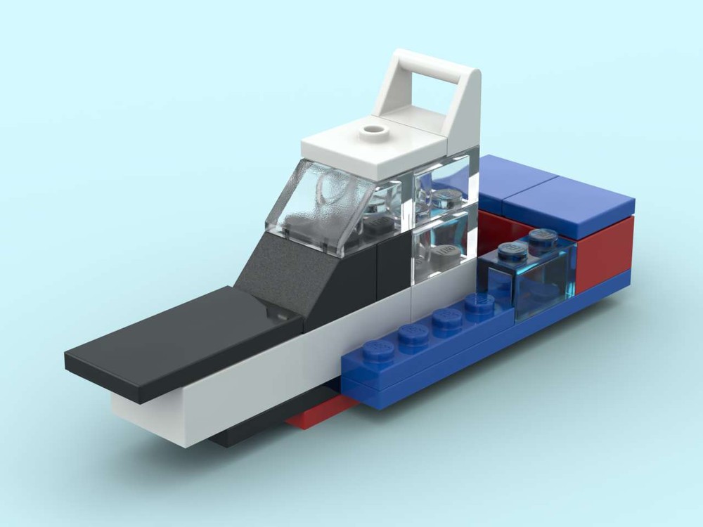 LEGO MOC Motorboat 30510 by flobert2 | Rebrickable - Build with LEGO