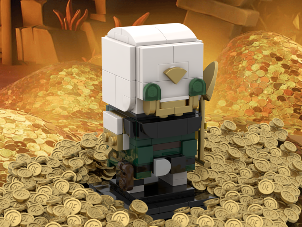 LEGO MOC Gold Hoarder - Sea of Thieves by DiscoTrooperMOC | Rebrickable ...