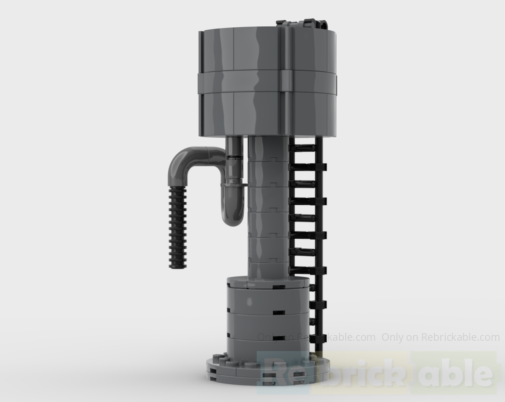 LEGO MOC Water Tower (Small) by LilyMakesThings (HobbyBricks ...