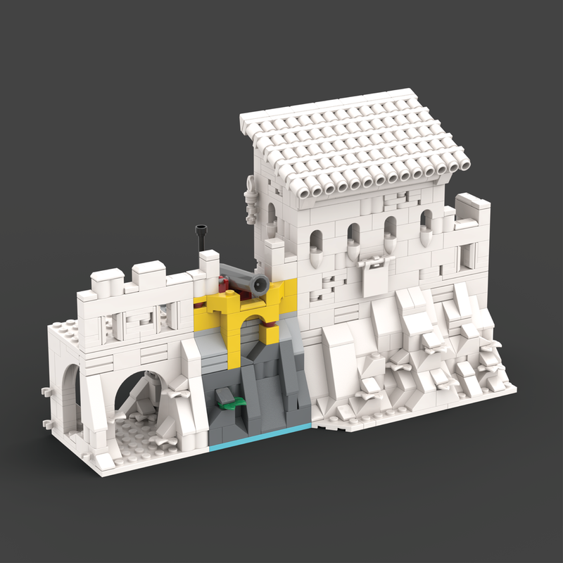 LEGO MOC-195924 Cannon Wall Expansion: Eldorado Fortress (10320) by ...