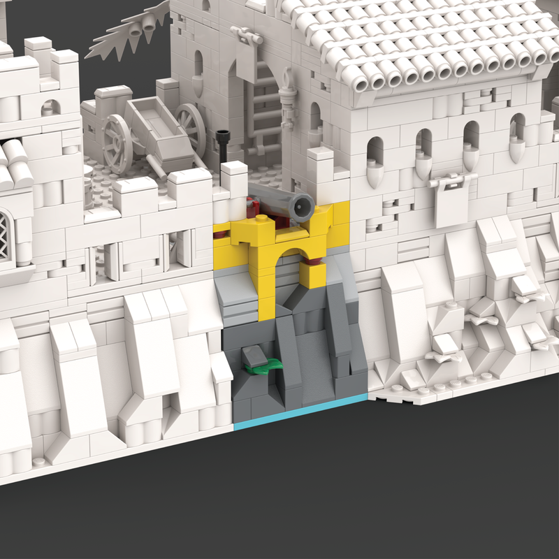 LEGO MOC-195924 Cannon Wall Expansion: Eldorado Fortress (10320) by ...