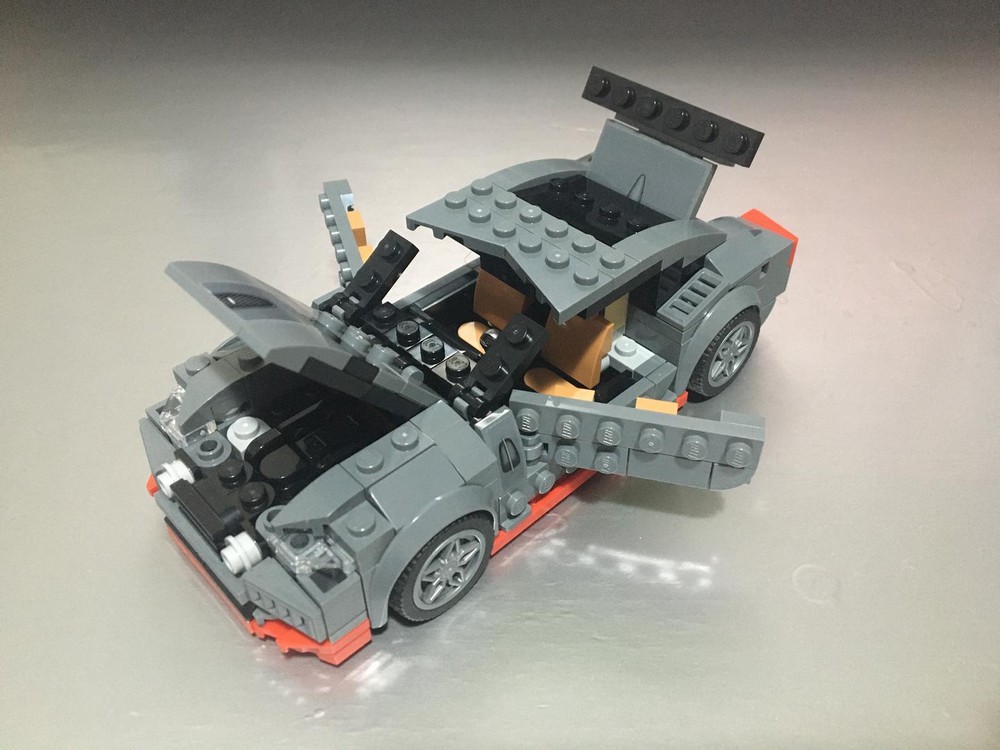 Lego Moc Ford Mustang Rtr By Sillert09 Rebrickable Build With Lego