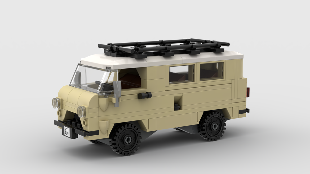 LEGO MOC UAZ-452 Buhanka by LegoGuyTom | Rebrickable - Build with LEGO