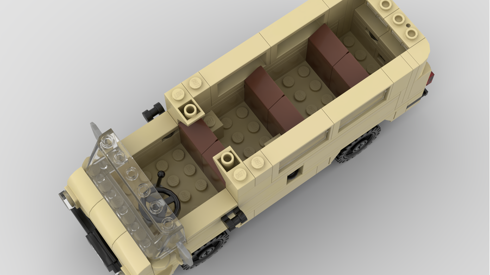 LEGO MOC UAZ-452 Buhanka by LegoGuyTom | Rebrickable - Build with LEGO