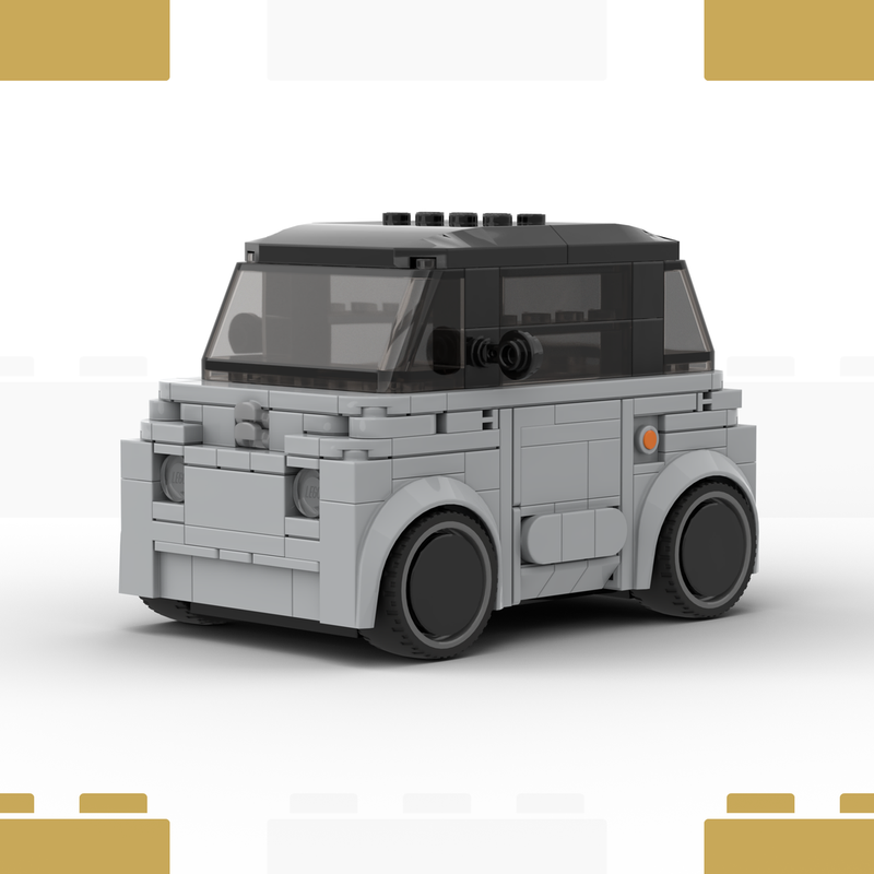 LEGO MOC Citroën Ami by Brick-My-Ride | Rebrickable - Build with LEGO