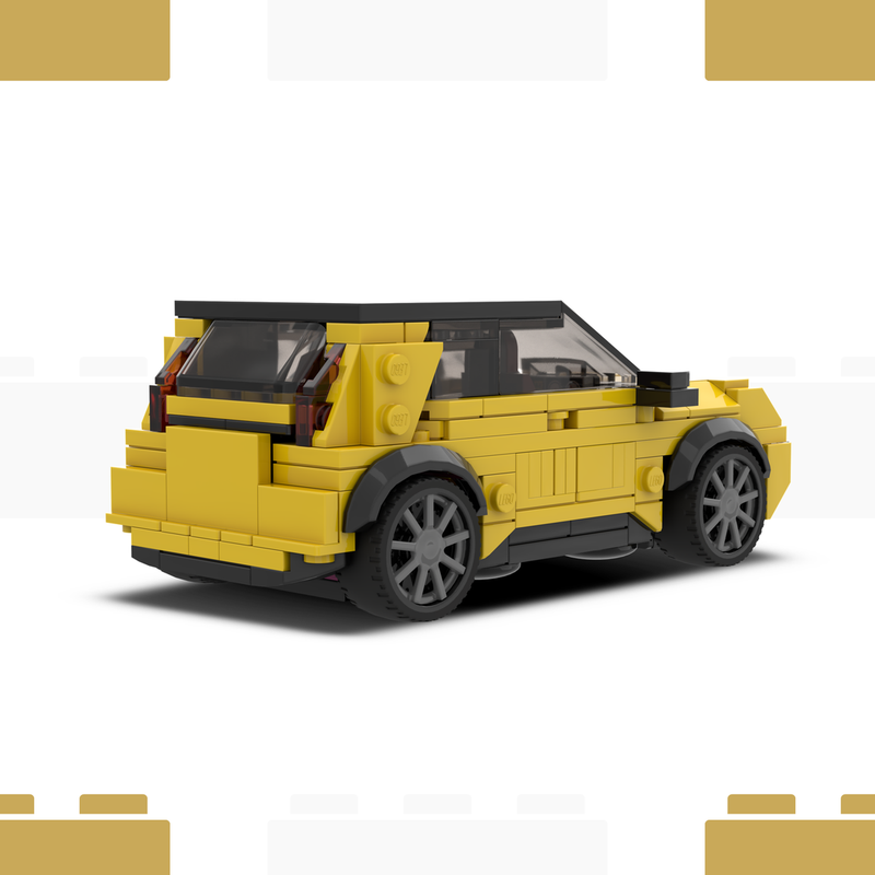 LEGO MOC Renault 5e by Brick-My-Ride | Rebrickable - Build with LEGO