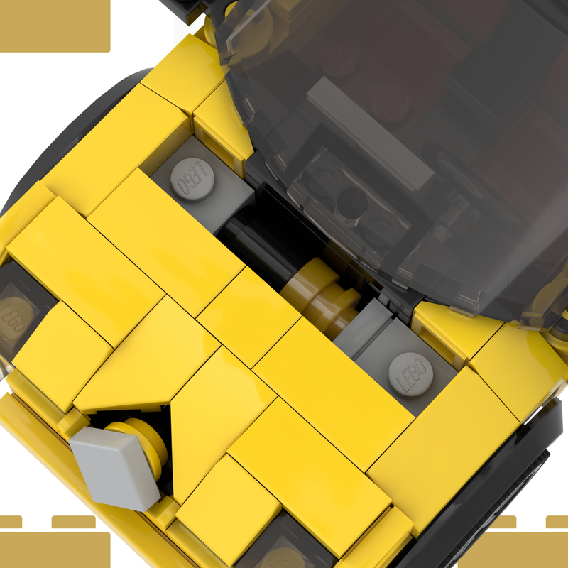 LEGO MOC Renault 5e by Brick-My-Ride | Rebrickable - Build with LEGO