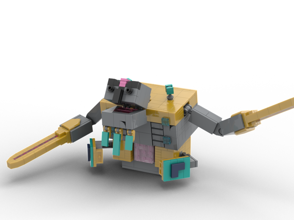 LEGO MOC Minecraft Dungeons Tempest Golem by FyreDragon | Rebrickable ...