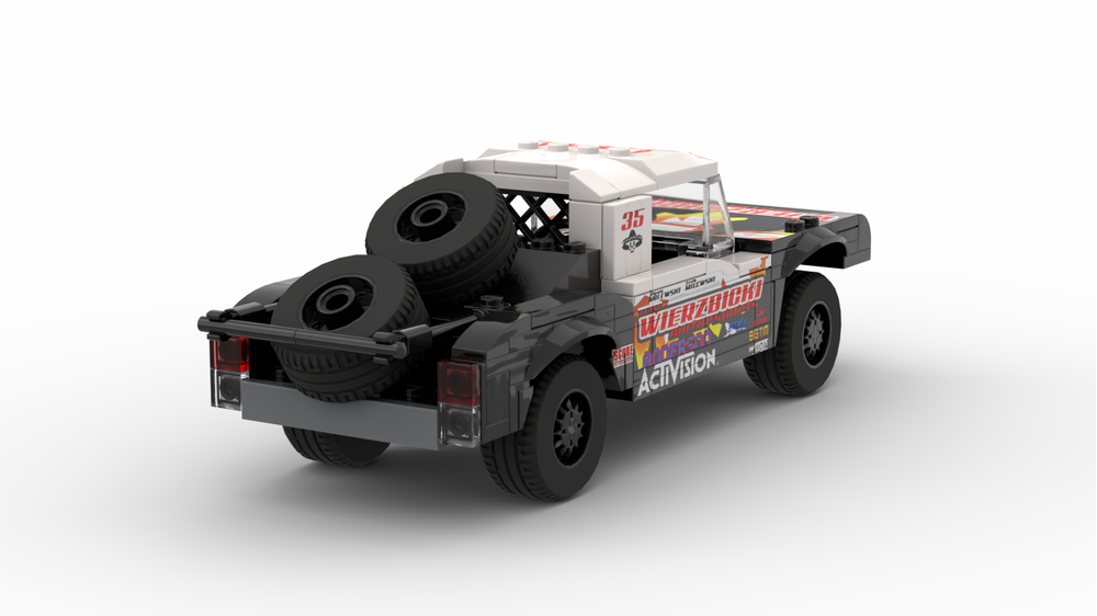 Lego Moc Baja 1000 Trophy Truck The Mess By Brsbricks Rebrickable