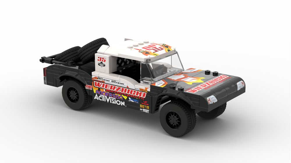 LEGO MOC Baja 1000 Trophy Truck 'The Mess' by BRSBricks | Rebrickable ...