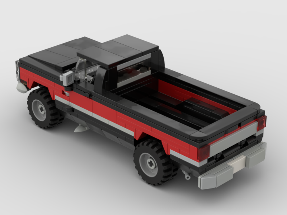 LEGO MOC 1985 GMC Sierra MOD by N_LegoGarage | Rebrickable - Build with ...