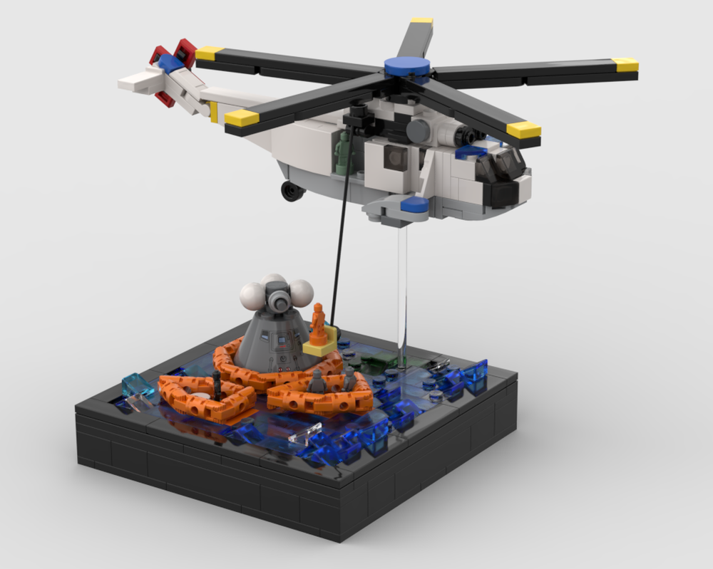 LEGO MOC Apollo 11 Recovery v3 by dlpitbull66 | Rebrickable - Build ...