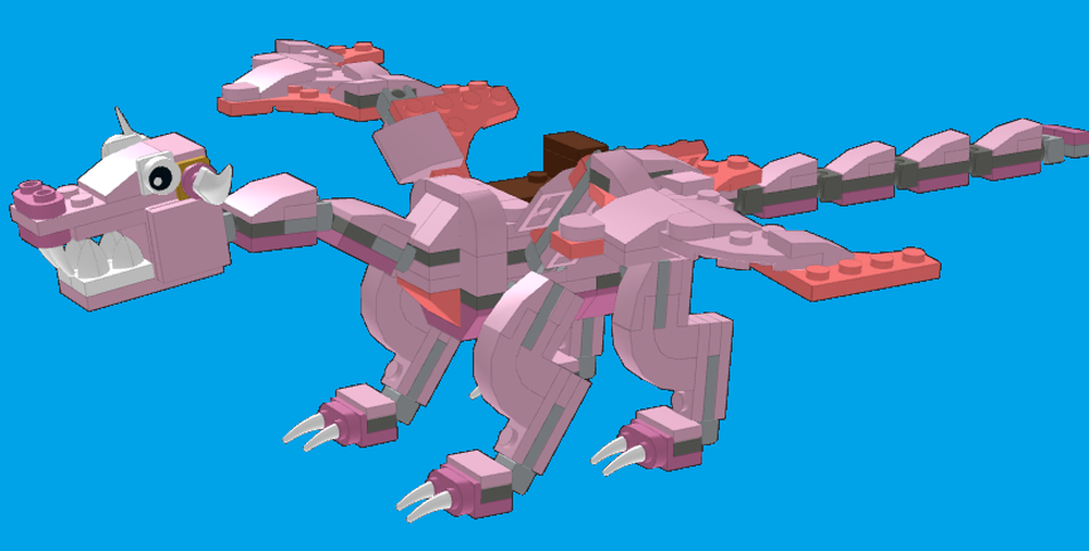 LEGO MOC Princess Isabelle's Pet Dragon Pinkie Pie by dannoble1592 ...
