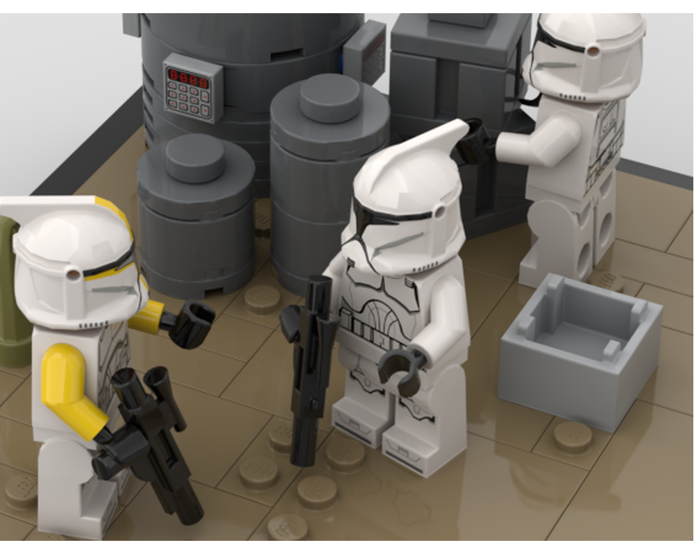 Lego Moc Ryloth Supply Depot By Comoto31 Rebrickable Build With Lego