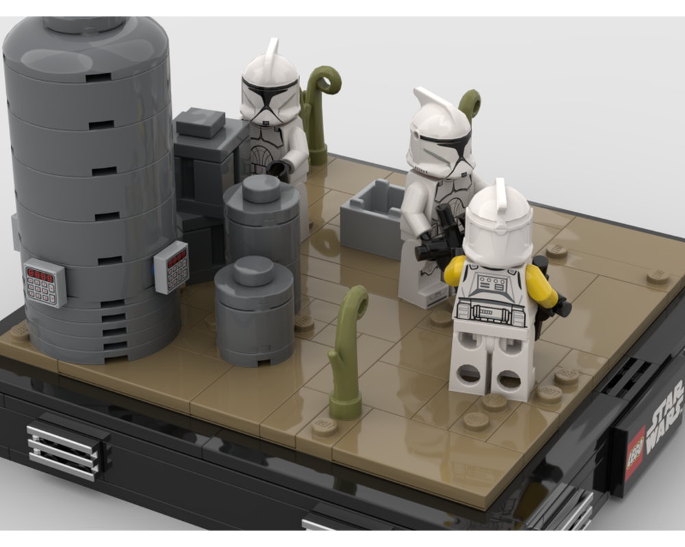 Lego Moc Ryloth Supply Depot By Comoto31 Rebrickable Build With Lego