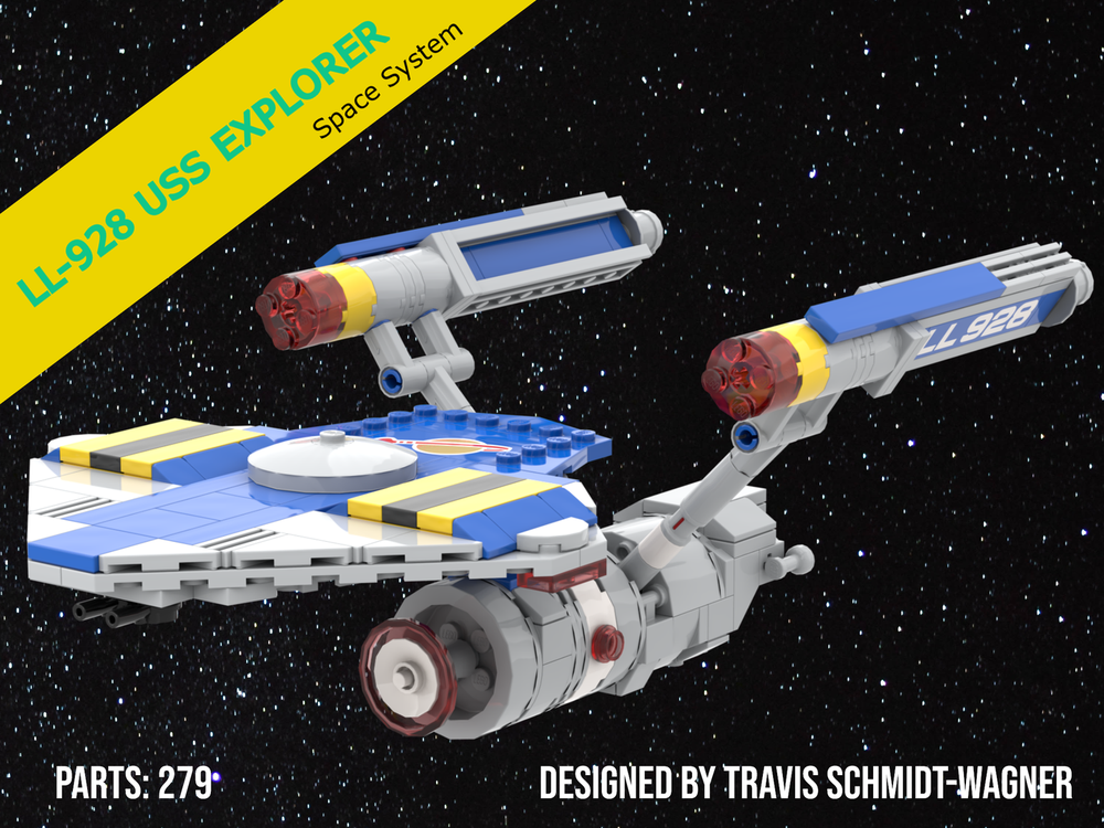 LEGO MOC 10497 Alt Build- LL 928 USS Explorer by Camobricktape ...