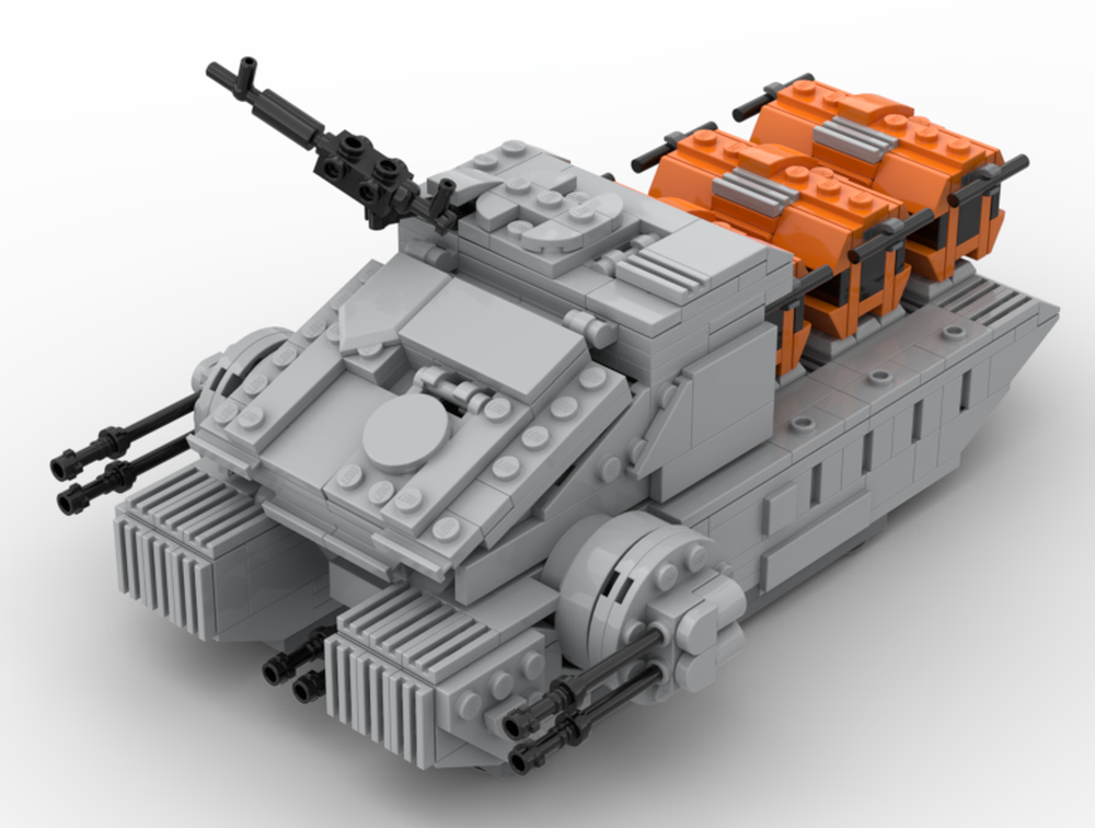 LEGO MOC Imperial TX-225 Occupier Tank by Nimbuzbricks | Rebrickable ...