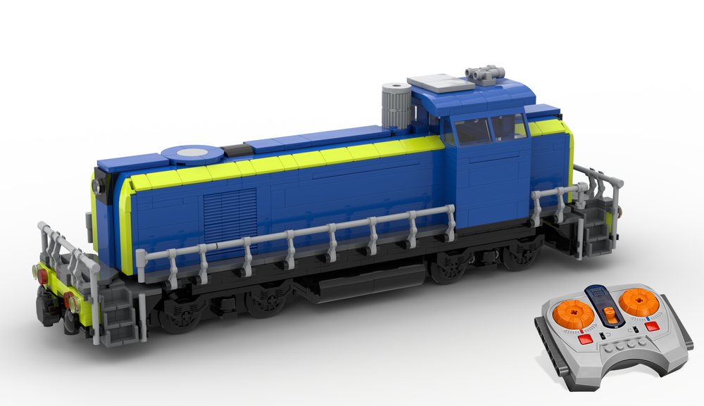 LEGO MOC Diesel locomotive -- ST48 Diesel locomotives by Mimi68 ...